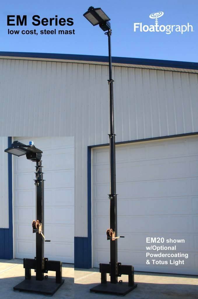 Telescoping Masts Specs - Floatograph Mast & Trailer Solutions