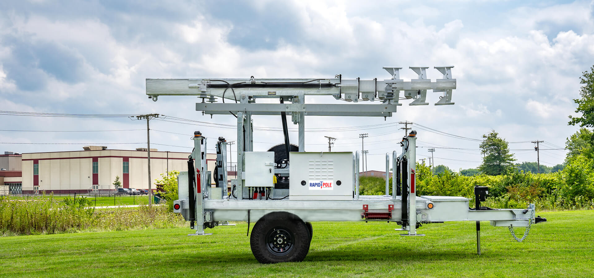 Floatograph Mast & Trailer Solutions: Rapid Pole – Telescoping Masts - Trailers